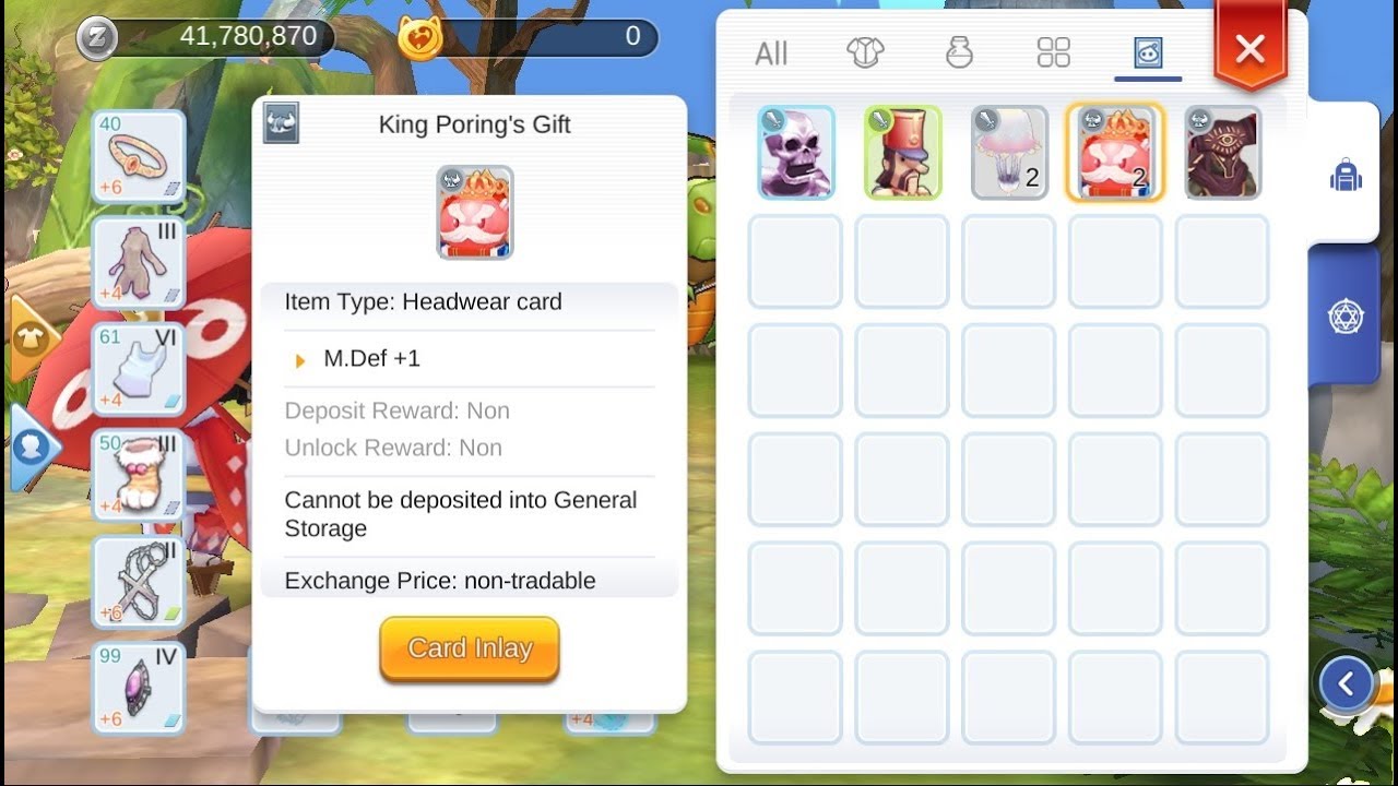 Ragnarok M Eternal Love Free King Poring Card & Unlock New Card - YouTube