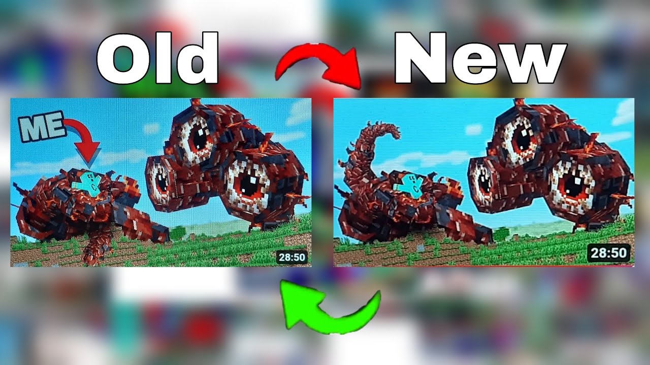 How Big Can the Mecha Worm Get? - Craftee - YouTube