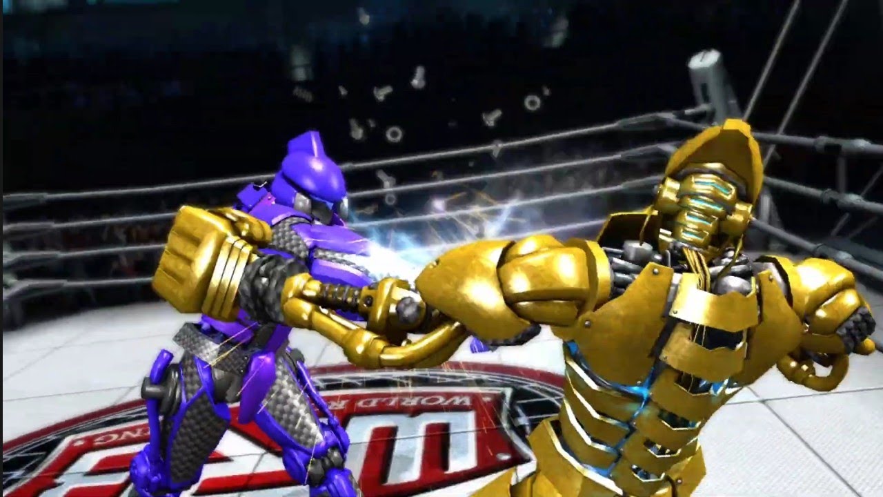 Gridlock VS Omega Storm/WRB Real Steel The Videogame - YouTube