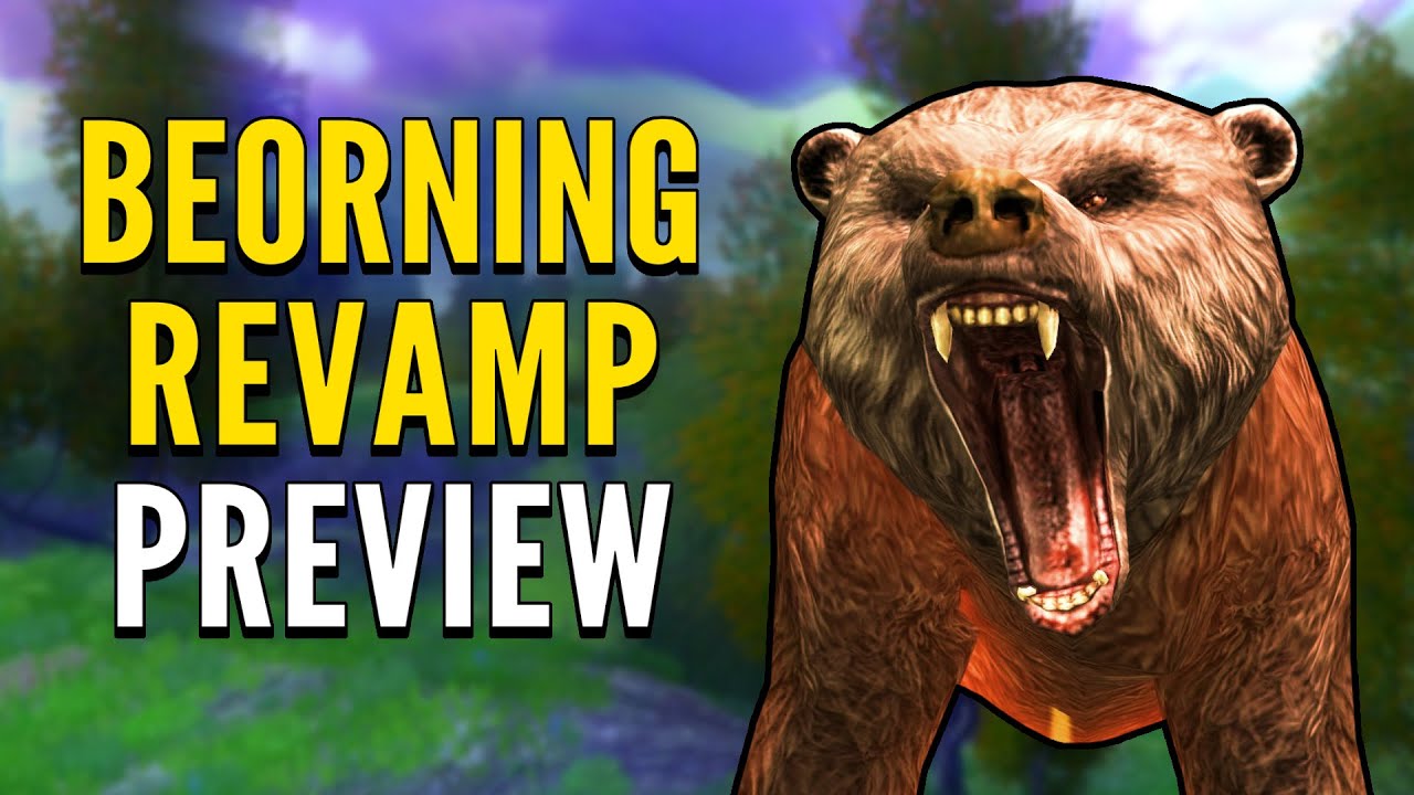 LOTRO Beorning Revamp Changes (Update 37 Beta) - YouTube