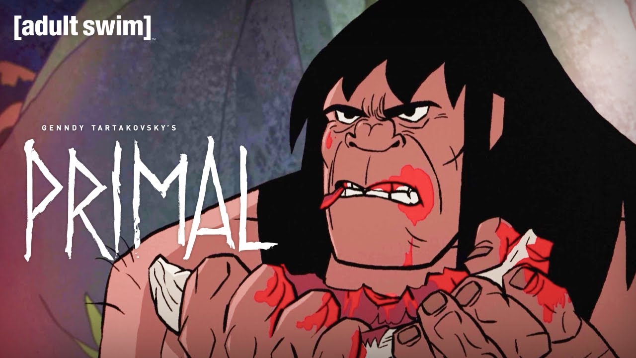 Mira Cooks For Spear And Fang Genndy Tartakovskys Primal Adult Swim Youtube