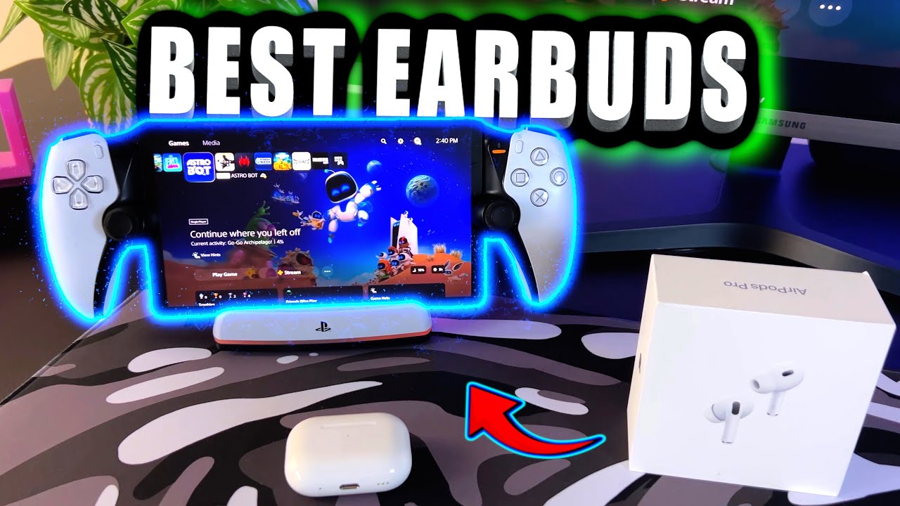 Best Earbuds For Playstation Portal & PS5 | AirPod 2 Review! - YouTube