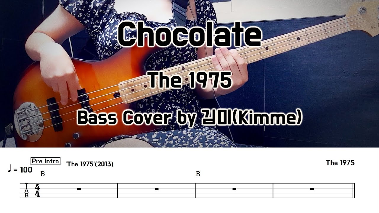 Chocolate_The 1975 Bass Cover - YouTube