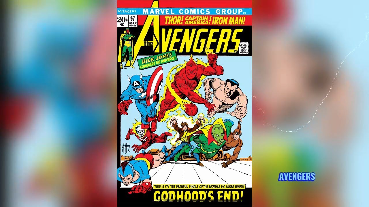Marvel Comics History: Avengers #97 (March 1972) #marvelcomics # ...