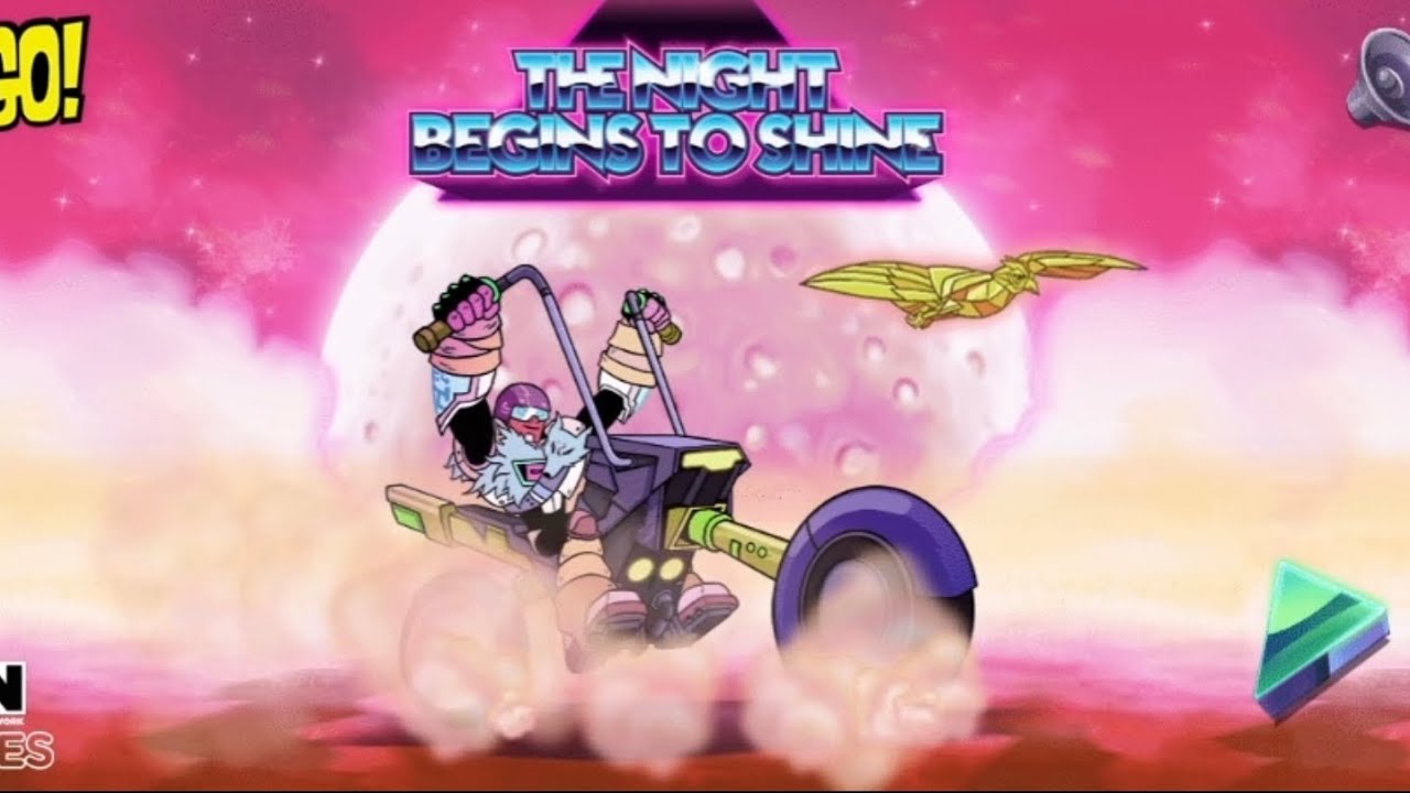 Teen Titans Go The Night Begins to Shine Cyborg Full Gameplay | Cartoon ...