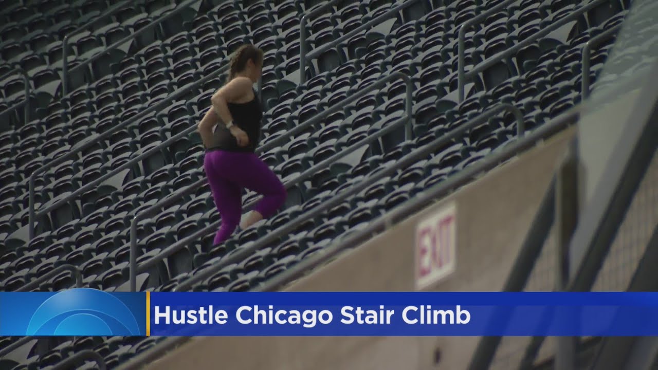 25th annual Hustle Chicago Star Climb Held at Soldier Field - YouTube