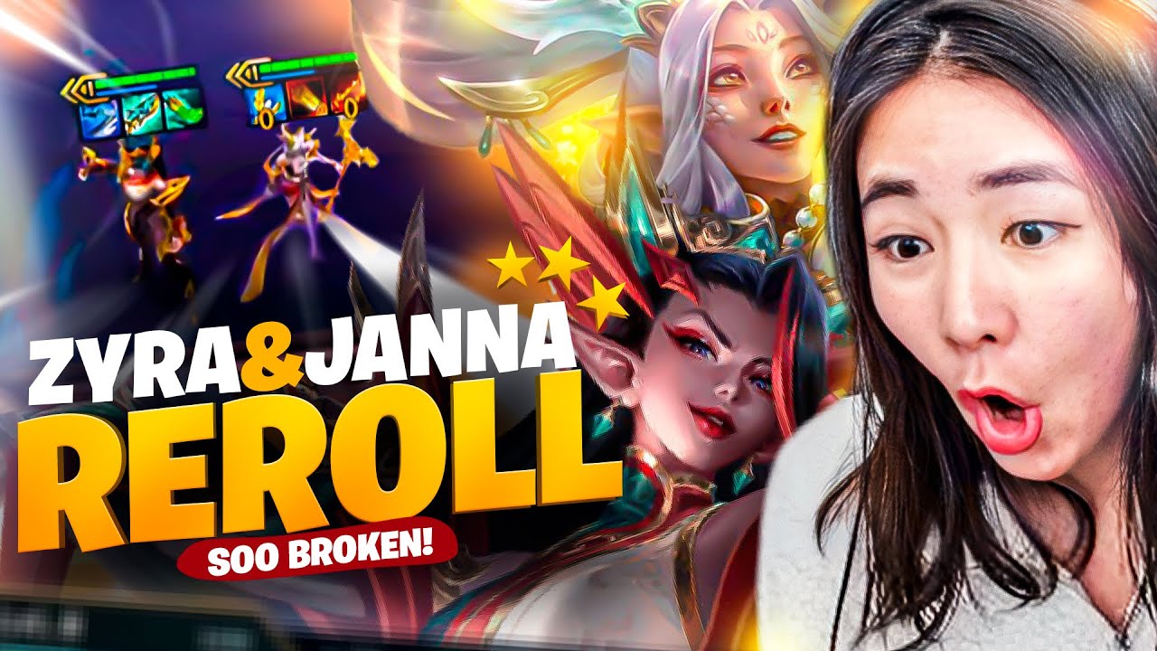2-Costs Are Broken! Janna & Zyra Perfect Duo Carry | TFT Set 11 - YouTube