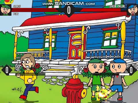 MUGEN Caillou and Boris VS Classic Caillou