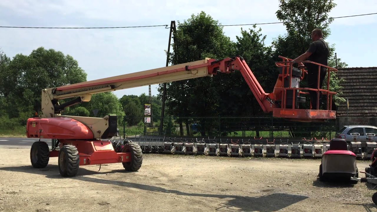Podnośnik elektryczny JLG LIFT E600JP rok 2001 (www.klaravik.pl) - YouTube