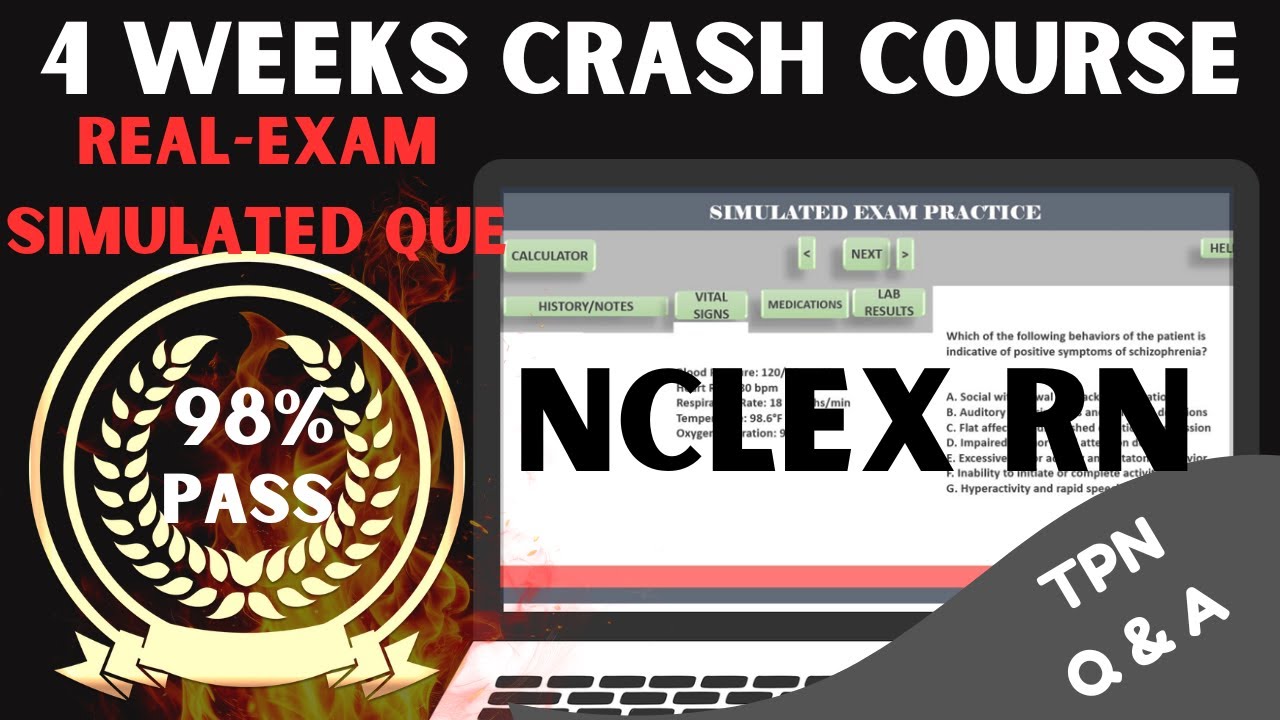 NCLEX Total Parenteral Nutrition TPN Practice Questions with Rationale ...