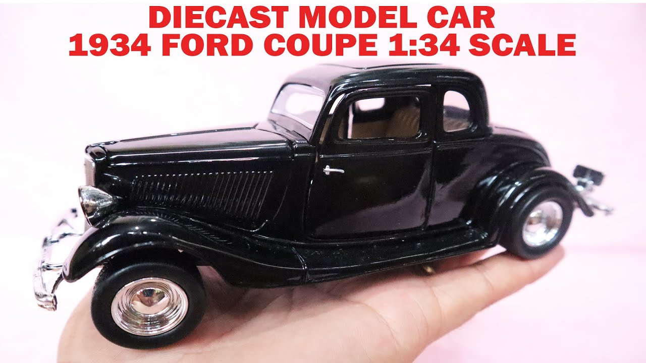 Unboxing of 1934 FORD COUPE 1:24 Scale - DIECAST MODEL CAR - YouTube
