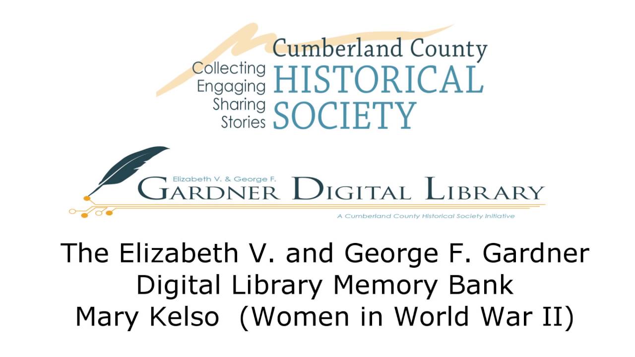 Mary Kelso Women in World War II - YouTube