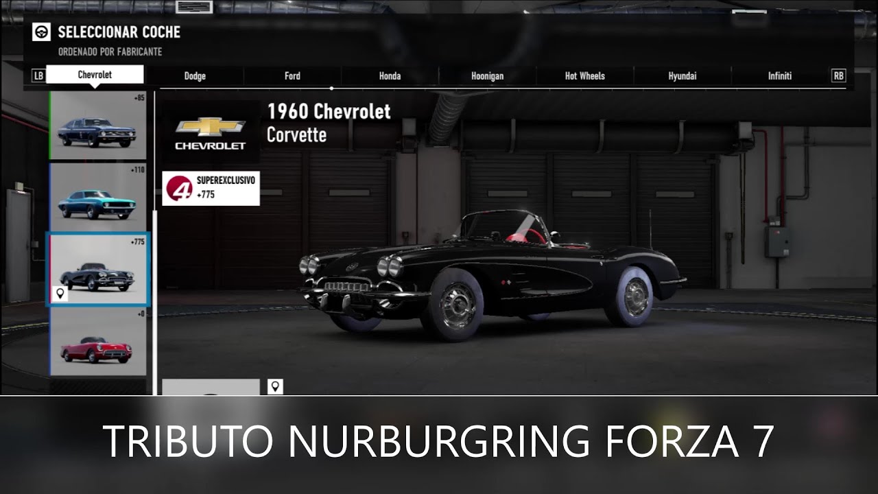 TRIBUTO NURBURGRING CHEVROLET CORVETTE 1960 # 22 (LUCIFER MORNINGSTAR ...