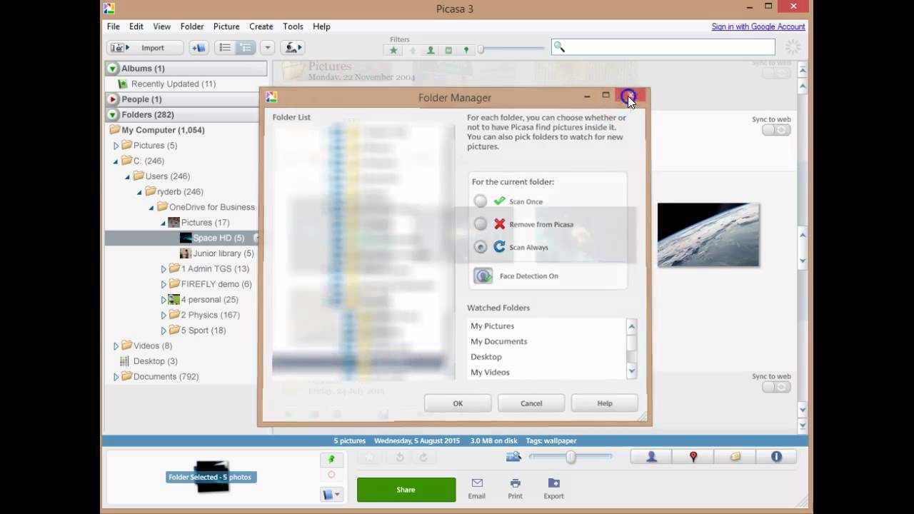 Resize multiple images using Google Picasa (free software) - YouTube