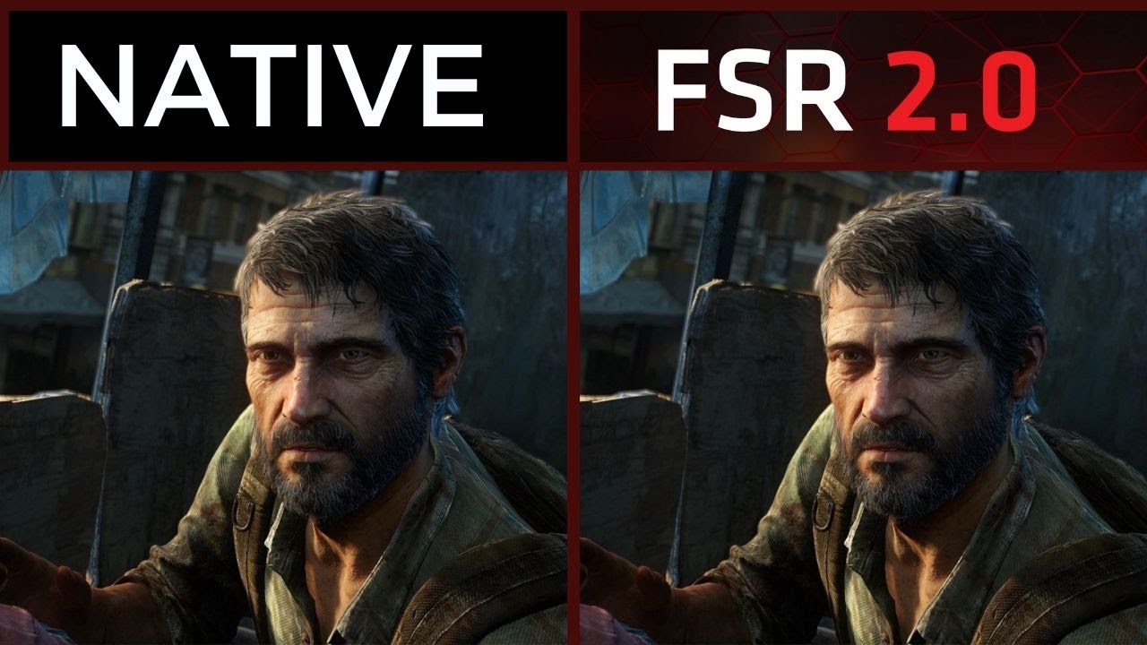 Last of Us™ FSR 2.0 VS NATIVE FPS Comparison 6700XT 5800X3D 1440P - YouTube