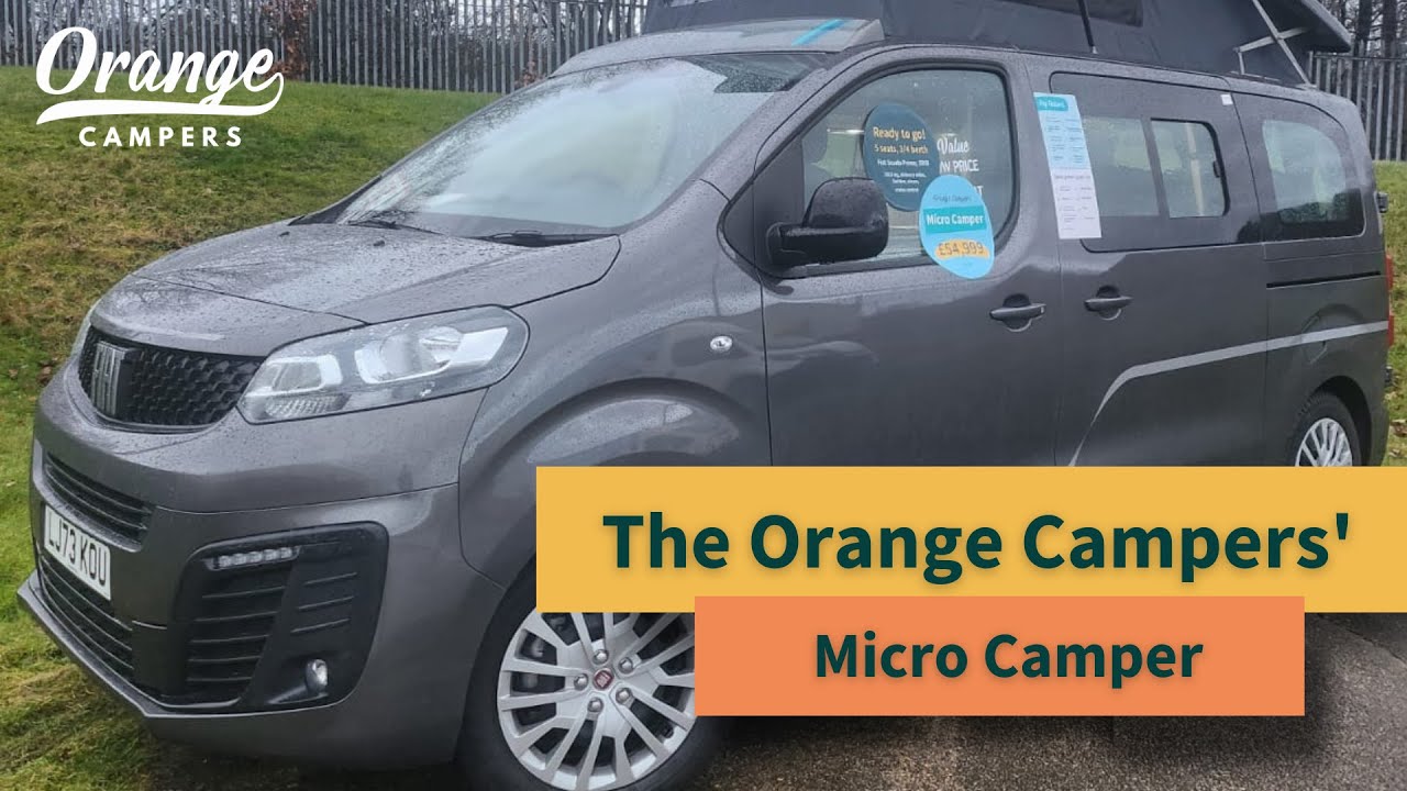 Your perfect first campervan? The Orange Campers' Micro Camper - YouTube
