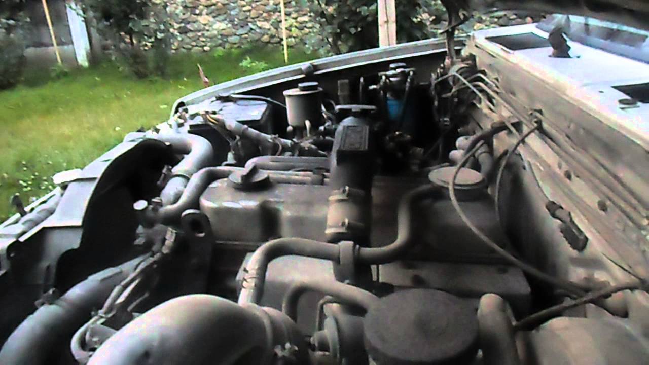 NISSAN TERRANO engine start - YouTube