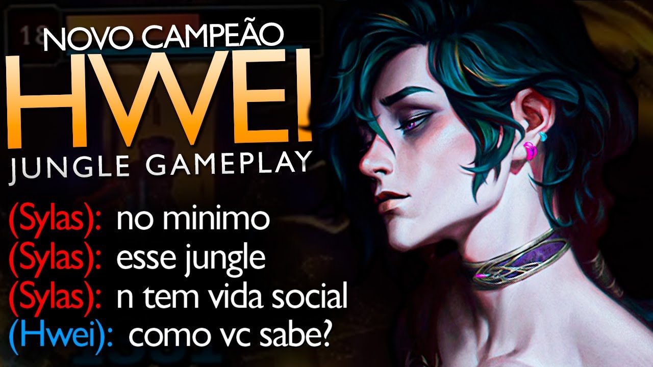 PICKEI HWEI NA JUNGLE E BOTEI NA RANKED PRA VER O ESTRAGO KKKKKKKKKK ...