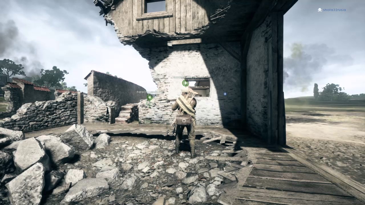 BF1 コンクエ M1909 Benet Mercie( 突撃歩兵） - YouTube