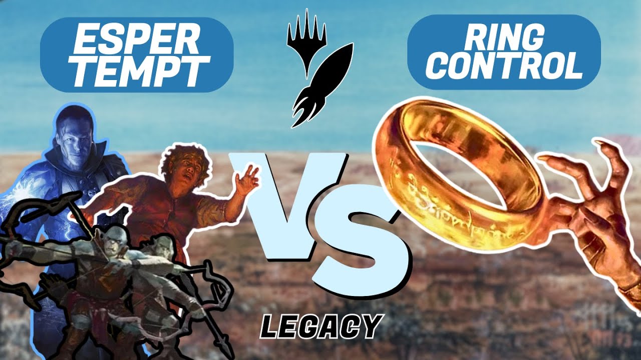 Esper Tempt vs Ring Control - $1000 Legacy MTG Tournament - Round 5 w ...