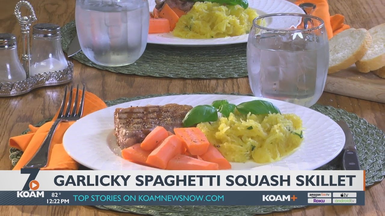 Mr. Food: Garlicky Spaghetti Squash Skillet (09/02/2021) - YouTube
