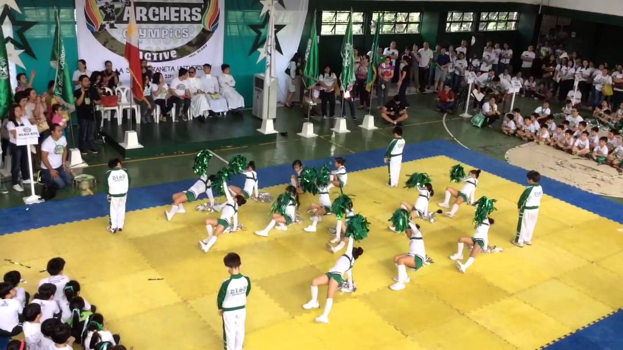 DLSU-STC Junior Pep Squad @ 4th Little Archers' Olympic - YouTube