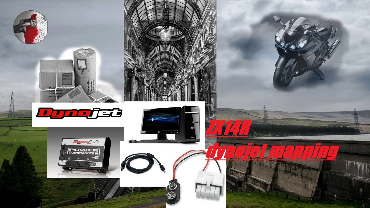 ZX14R zzr1400 dynojet mapping - YouTube