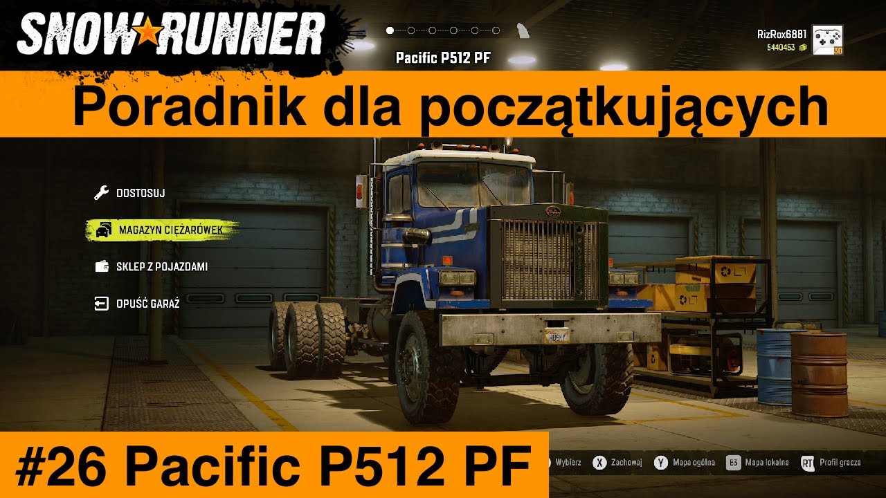 Snowrunner Poradnik dla początkujących #26 Pacific P512 PF 🇵🇱 - YouTube