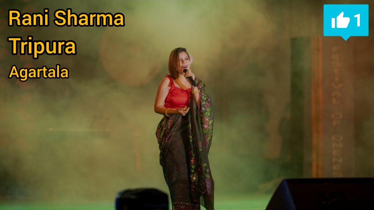 Rani Sharma singing a wonderful song 🎵🎵feel the song #agartala #manipur ...