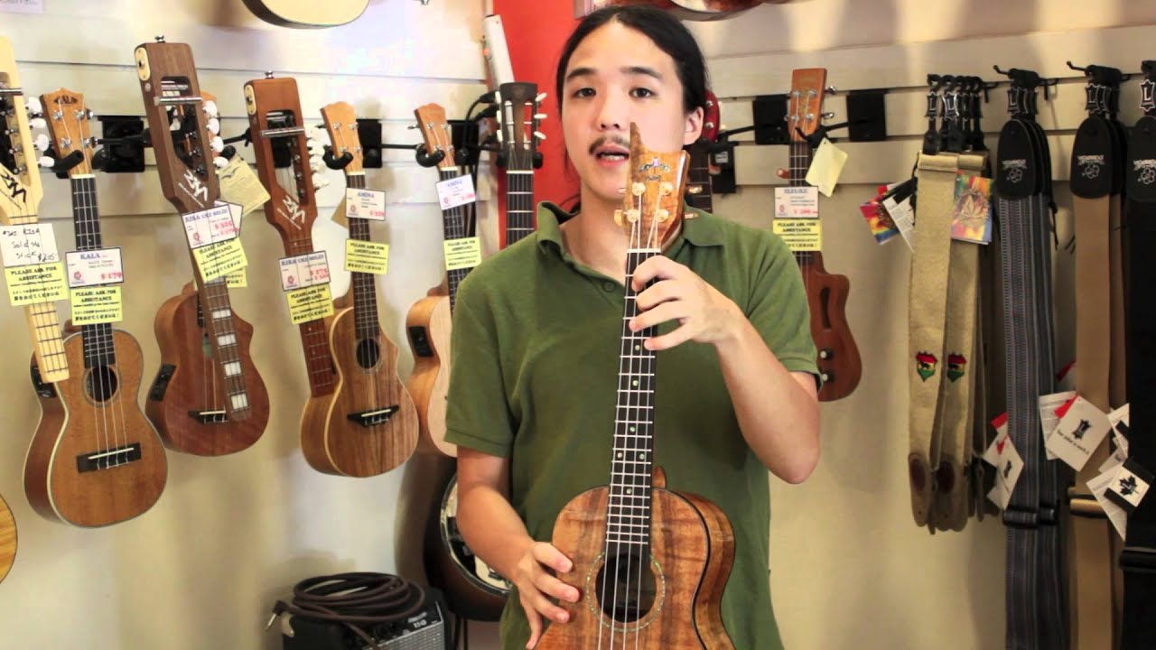 Koa Works Tenor Ukulele Demo - Ukulele PUAPUAPUA - YouTube