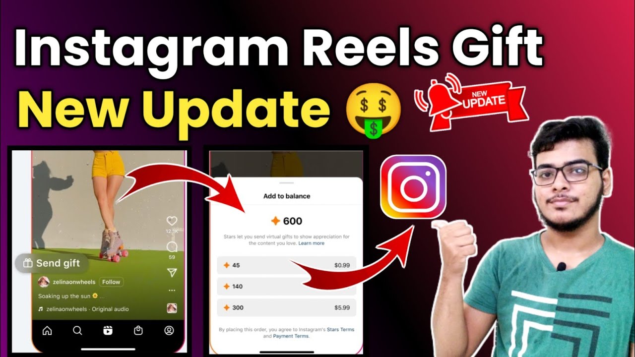Send Reels Gift | Instagram New Update Send Reels Gift | Instagram ...