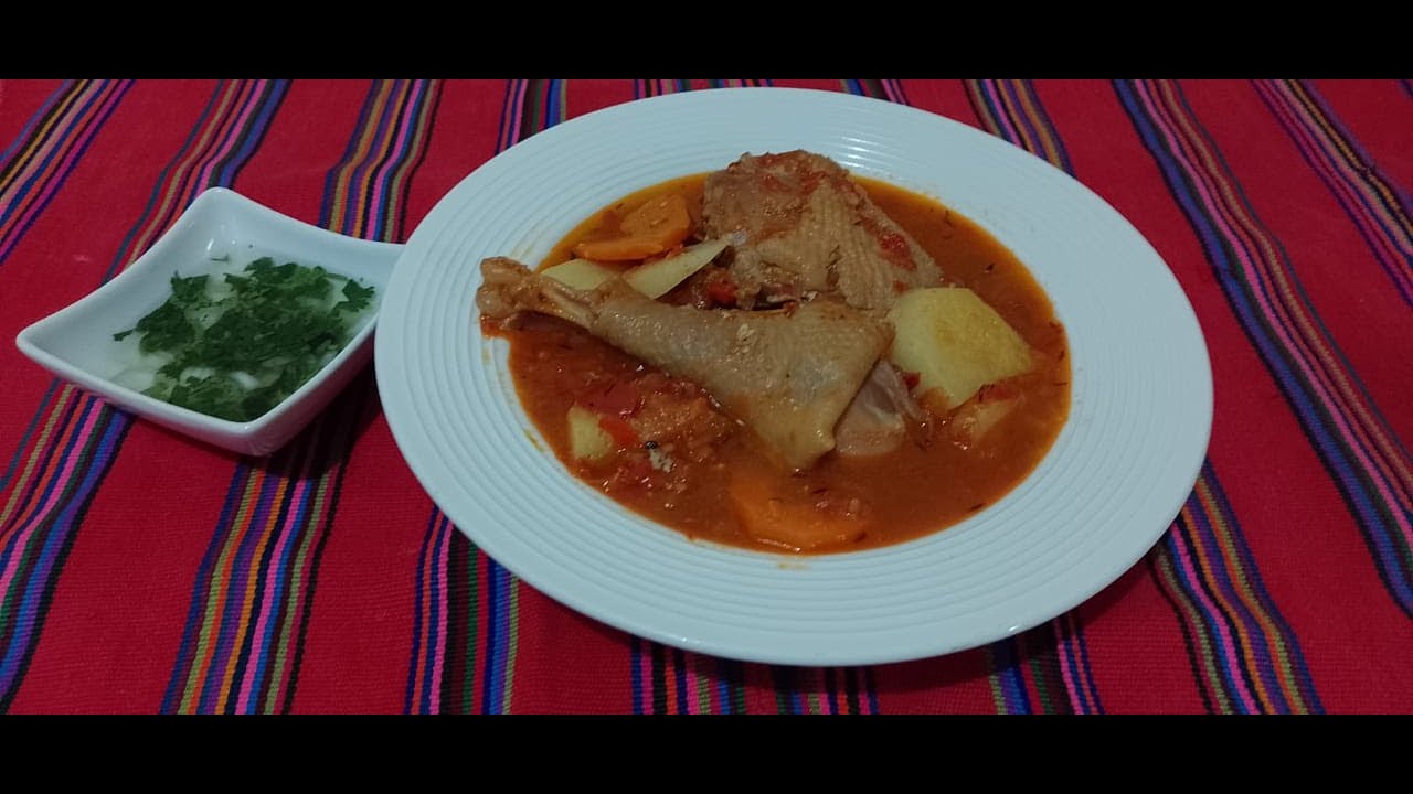 Gallina en estofado - YouTube