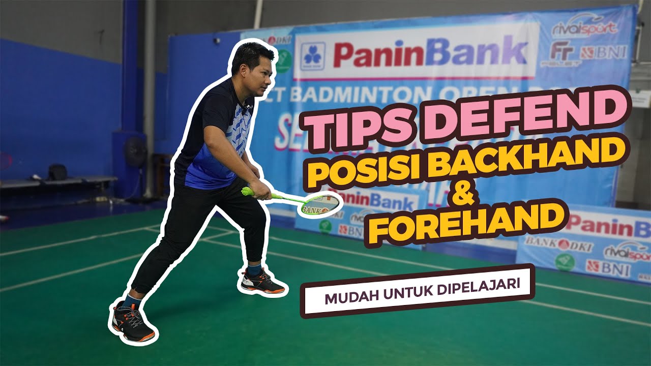 Tips Pengembalian Bola Defend Backhand Dan Forehand - YouTube