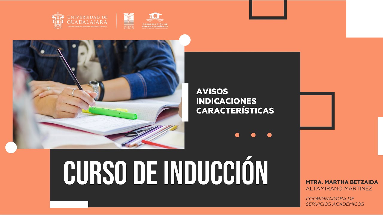 Curso de Inducción Ciclo Escolar 2024-B - YouTube