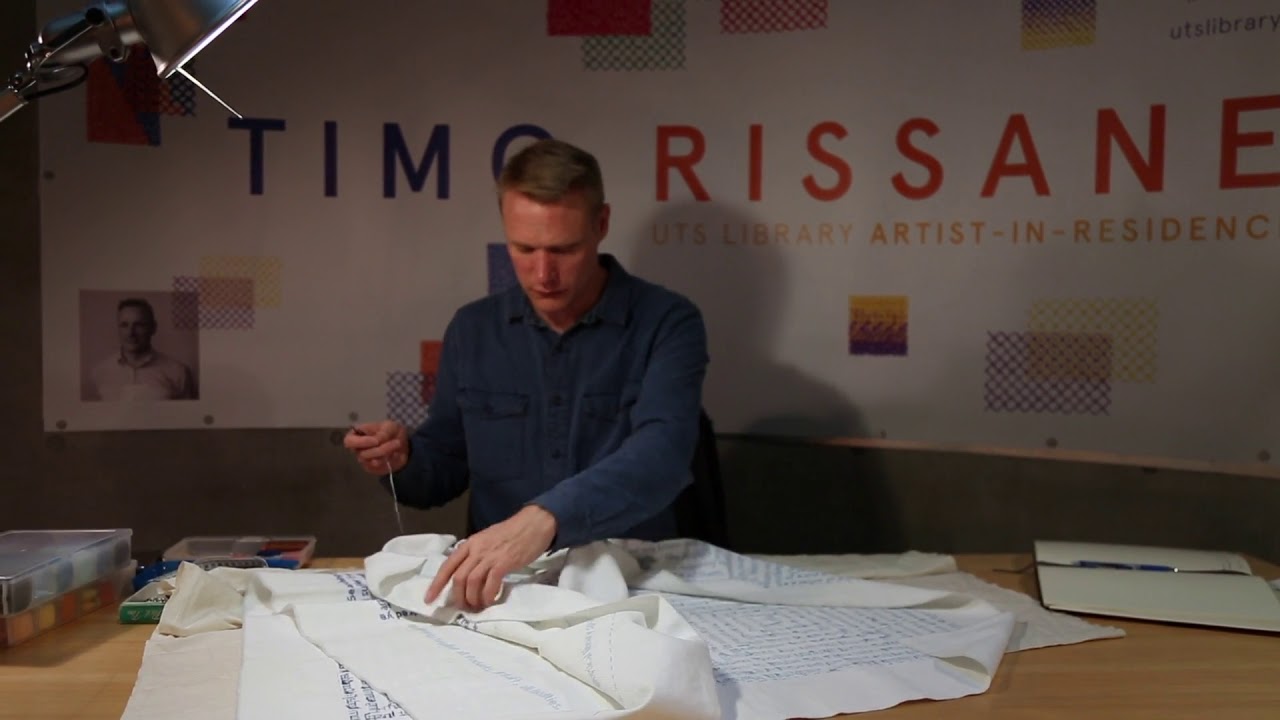 Timo Rissanen - UTS Library Artist in Residence 2017 - YouTube