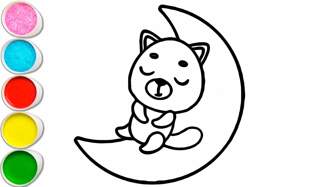 Cute drawing for kids , drawing and colouring, easy drawing for kids ...