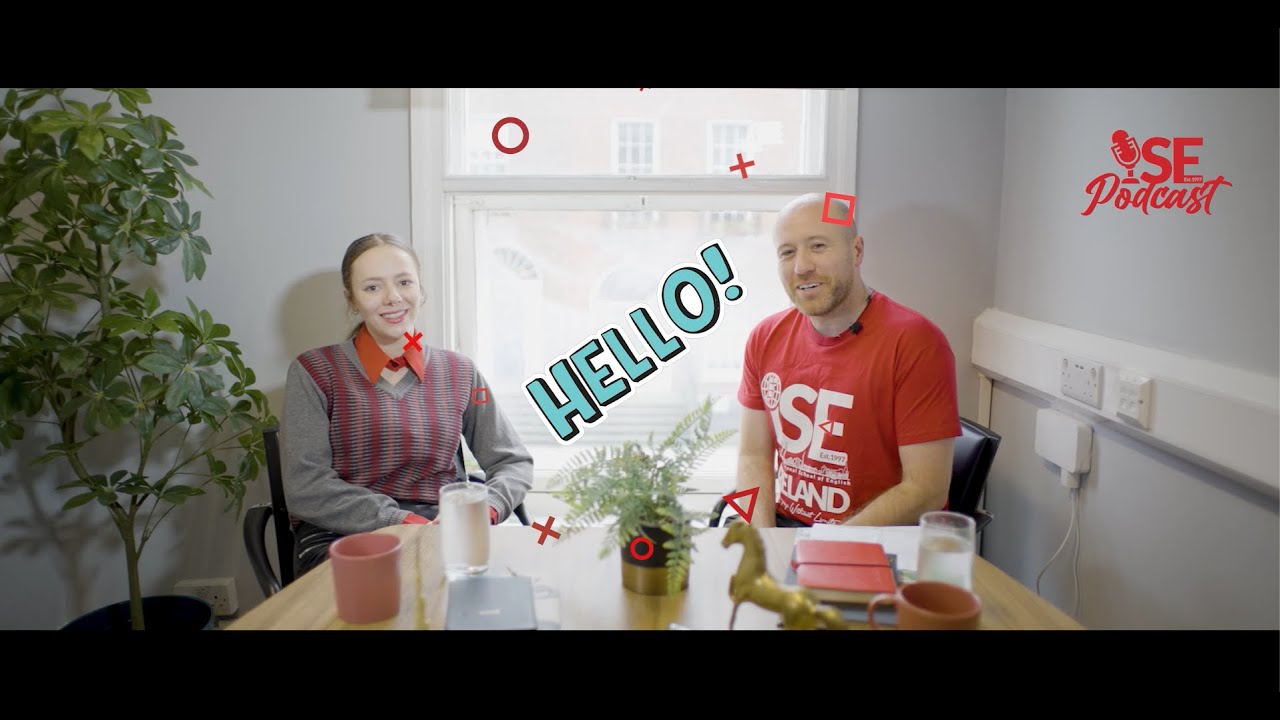 ISE Ireland Podcast: Episode 01 - Featuring ISE Student Rafaela - YouTube