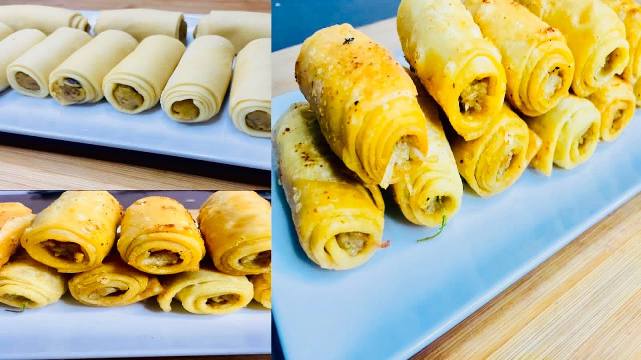 Crispy Potato Rolls Recipe ||বিকালের perfect Recipe ||Snacks recipe ...