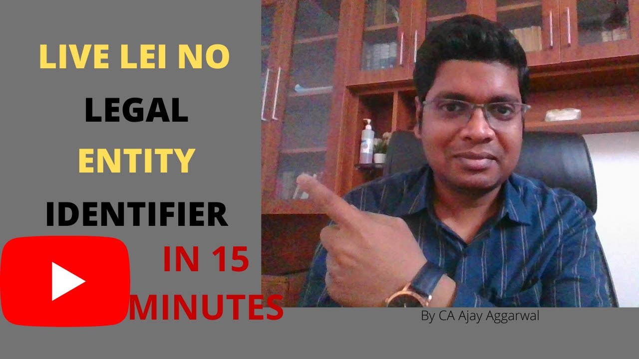 How to obtain LEI no | Legal Entity identifier | ccilindia | LEI no for ...