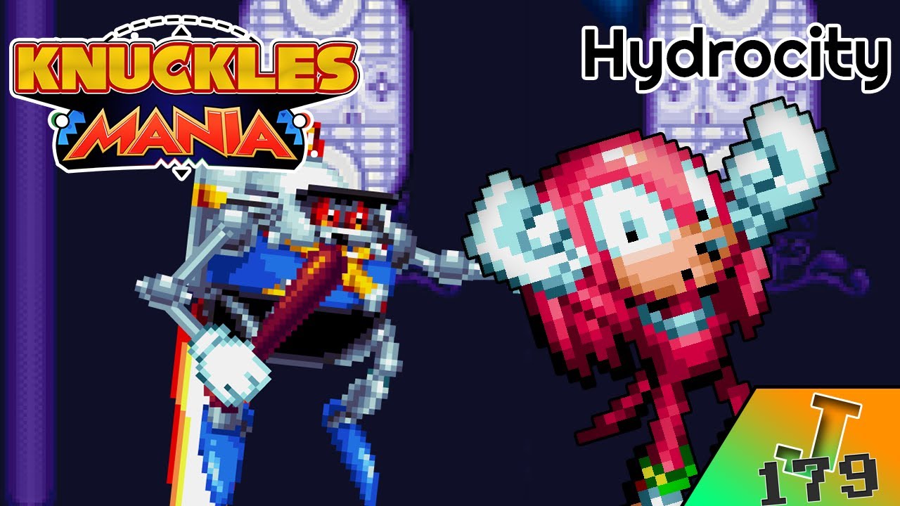 Knuckles Mania [Hydrocity Zone] (Sprite Animation) - YouTube