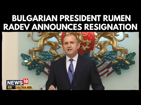 Bulgarian President Rumen Radev Resigns Amid Political Crisis — VP Iliana Iotova Takes Over | 4K