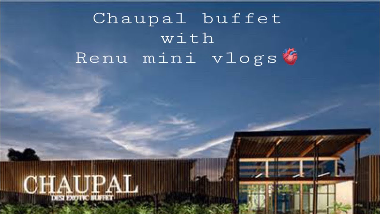Chaupal Hi Tea Buffet Seaview 😍|| Best Hi Tea In Karachi || renu mini ...