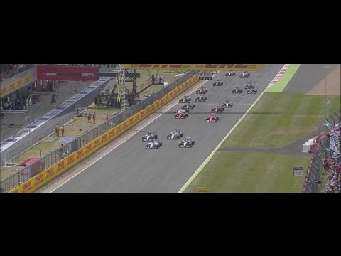 F1 2015 BRITISH GP STARTING GRID - YouTube