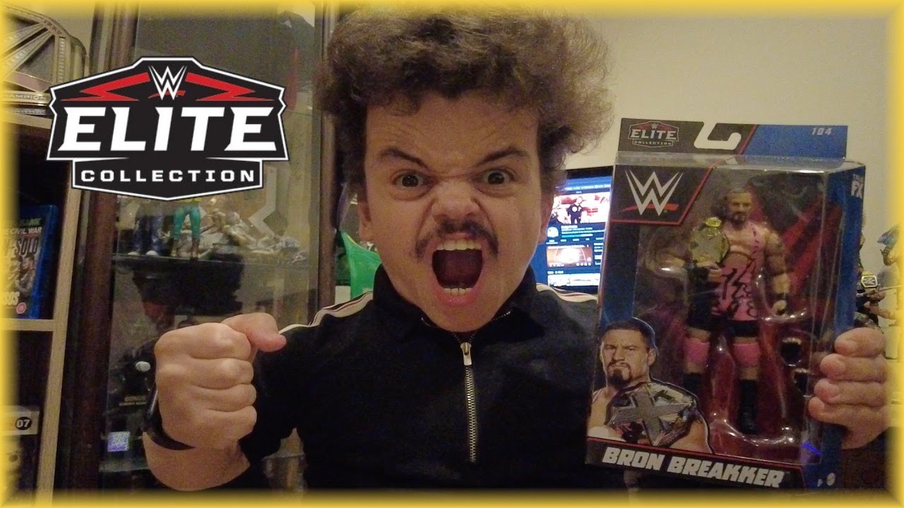 UNBOXING! WWE Elite Series 104 - Bron Breaker - NXT Action Figure - YouTube