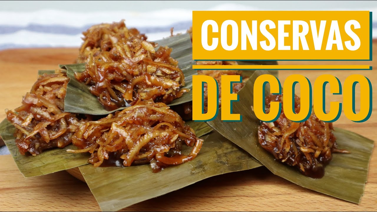 🥥CONSERVAS DE COCO / Como hacer turrón de coco Venezolano / Receta Fácil! - YouTube
