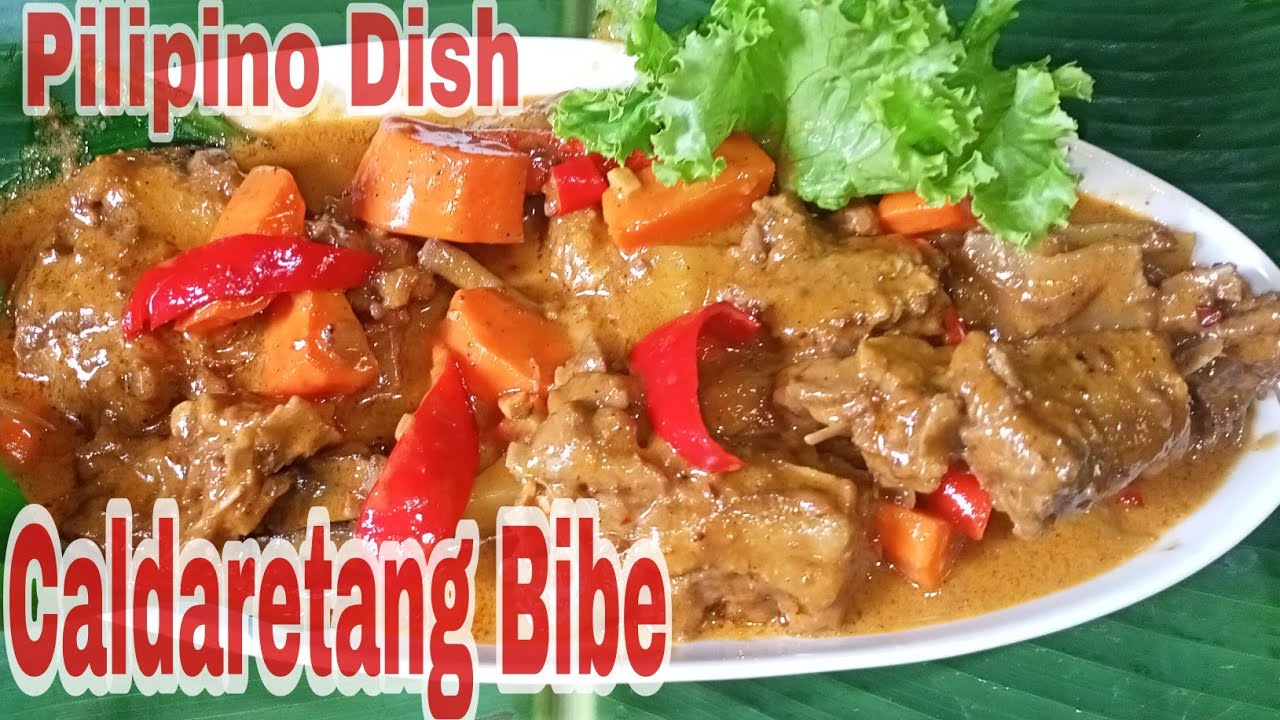 Caldaretang Bibe | Duck Stew |Pinoy Dish|Panlasang Pinoy - YouTube