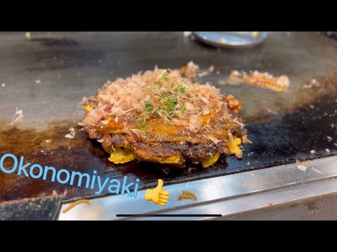 Okonomiyaki お好み焼き restaurant in Osaka, Japan , Ajinoya Honten味乃家 本店 ...
