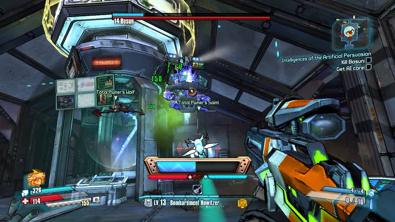 Borderlands Pre Sequel The Bosun Boss Rozwalony - YouTube