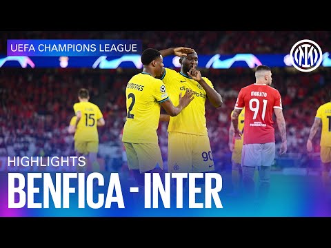 BENFICA 0-2 INTER | HIGHLIGHTS | UEFA CHAMPIONS LEAGUE 22/23 ⚽⚫🔵🇬🇧