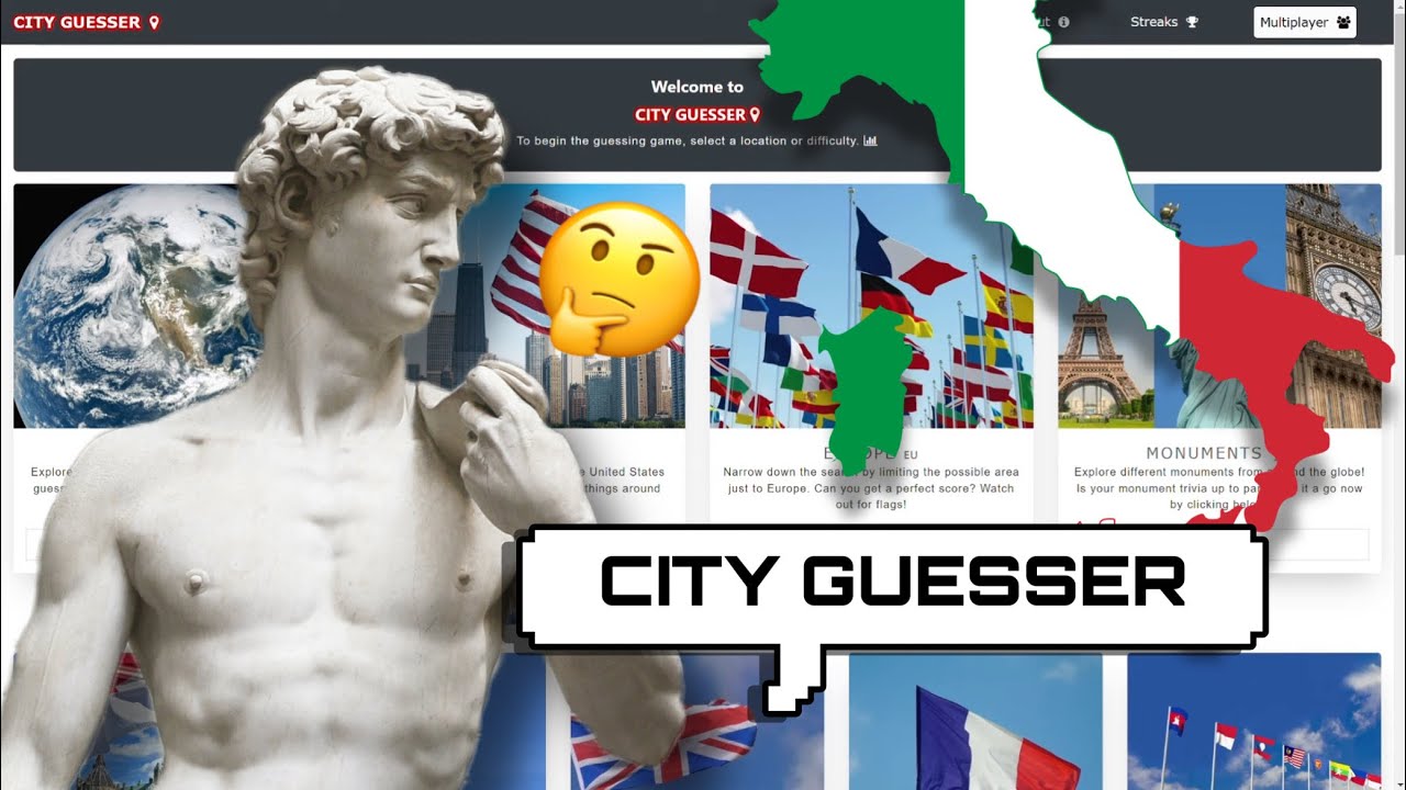 Playing City Guesser bc GeoGuessr Sold Out - YouTube